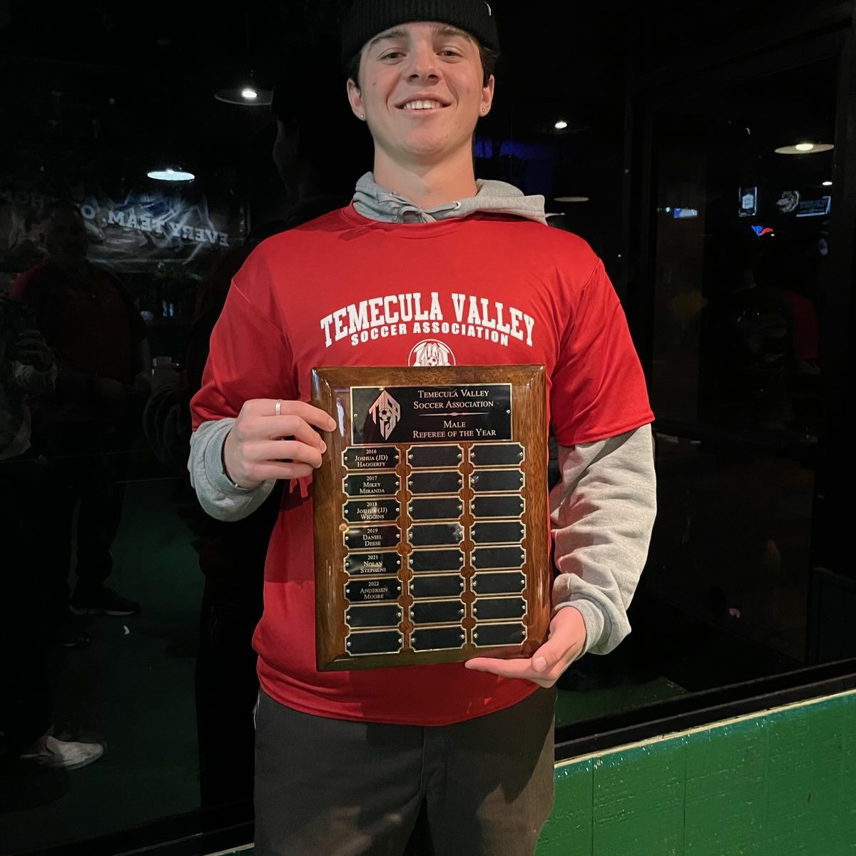 2022 Referee of the Year Awards | Temecula Valley Soccer Association